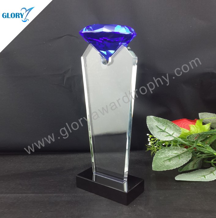 Crystal Diamond Award Trophy - GLORY AWARD & TROPHY